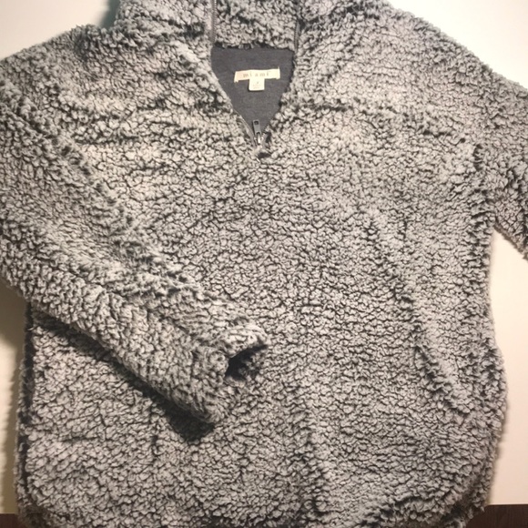 miami | Jackets & Coats | Fuzzy Quarter Zip | Poshmark